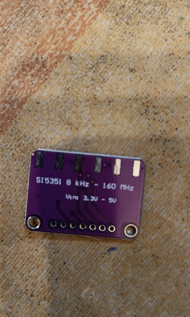 DC 3V-5V CJMCU-5351 Si5351A Si5351 I2C Clock Generator Breakout Board ...