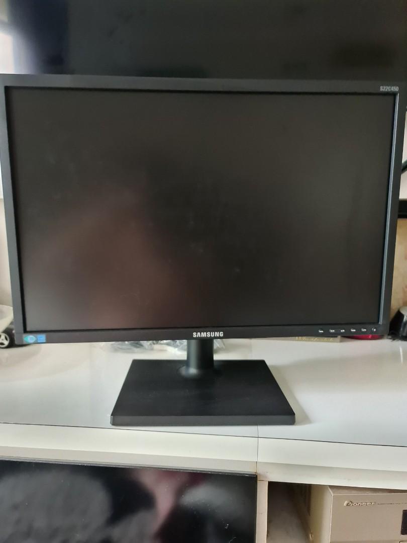 Samsung monitor 22inch S22C450, Computers & Tech, Desktops on Carousell