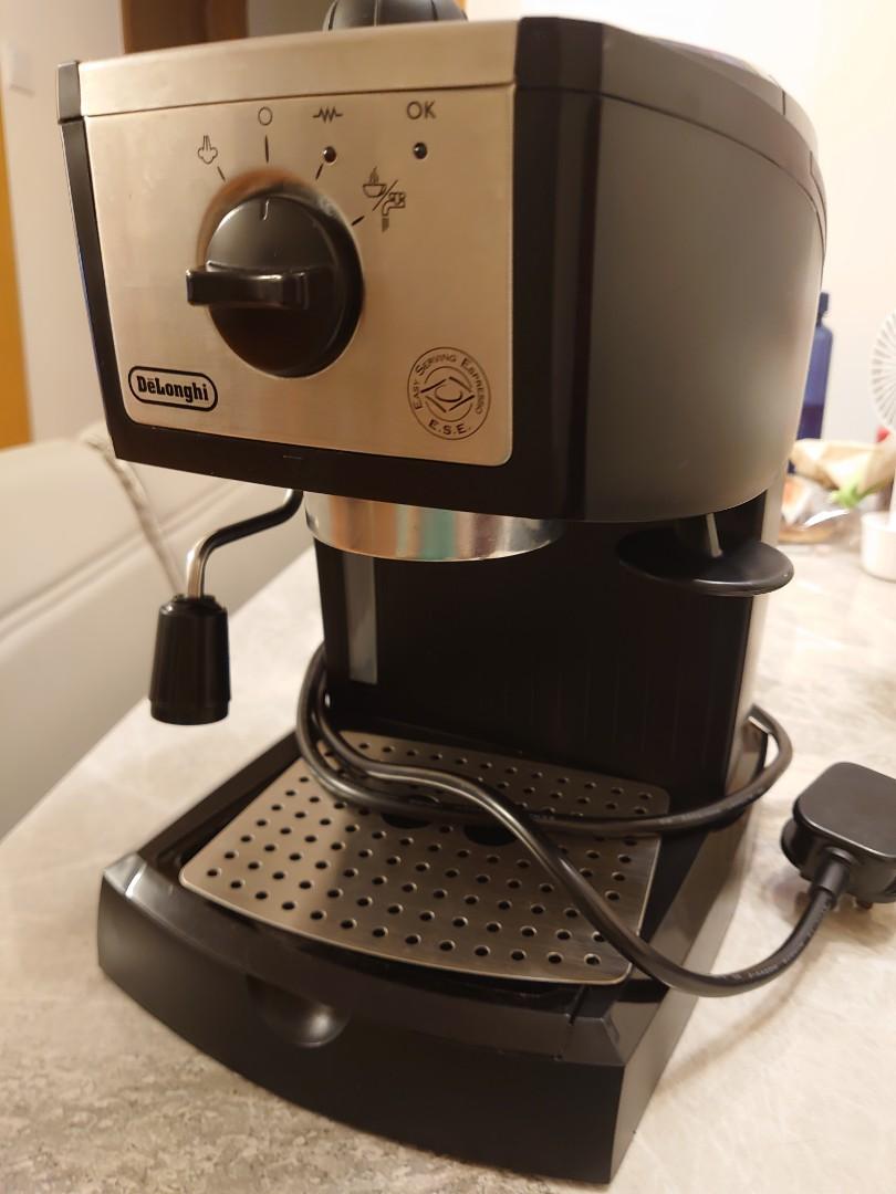 Delonghi EC155 espresso coffee machine 咖啡機 連大量配件 portafilter 等, 家庭電器 ...