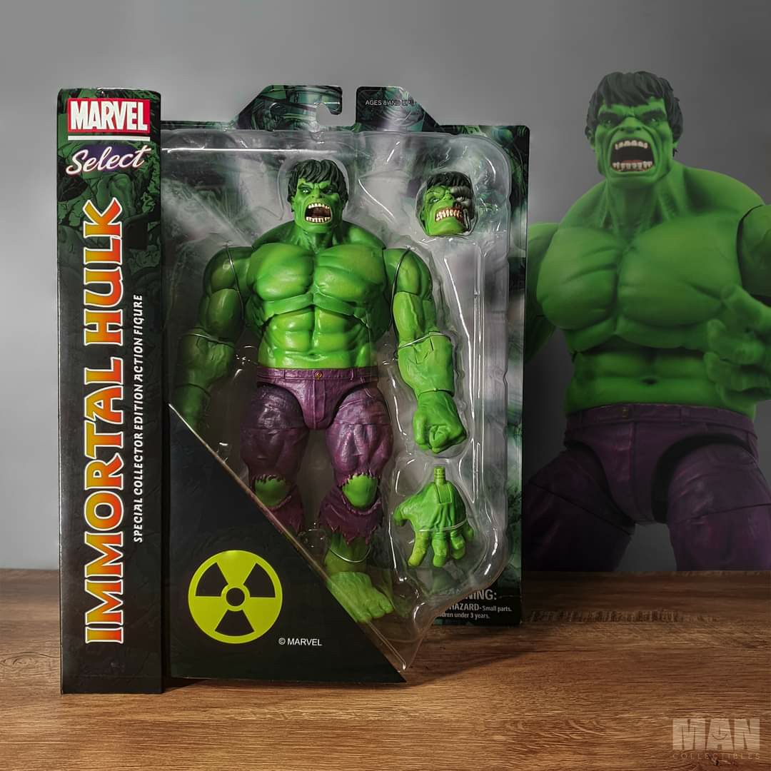 Diamond Select Toys | Marvel Select Immortal Hulk, Hobbies & Toys, Toys ...