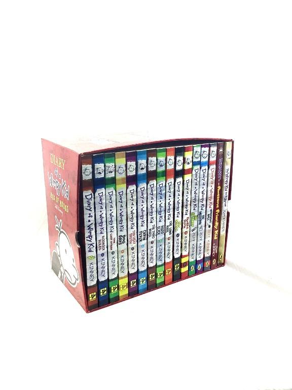Diary Of A Wimpy Kid: Complete Set 1-16 Books, Hobbies & Toys, Books ...