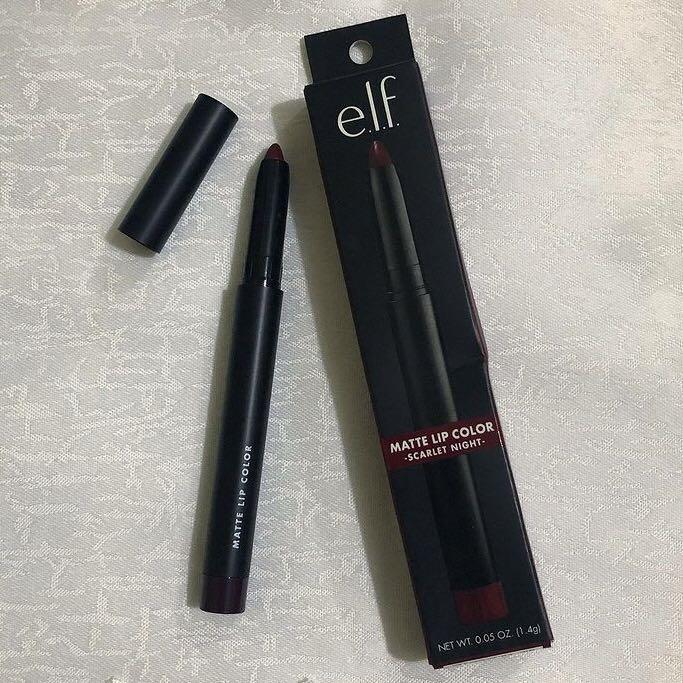 ELF MATTE COLOR LIP, Beauty & Personal Care, Face, Makeup on Carousell