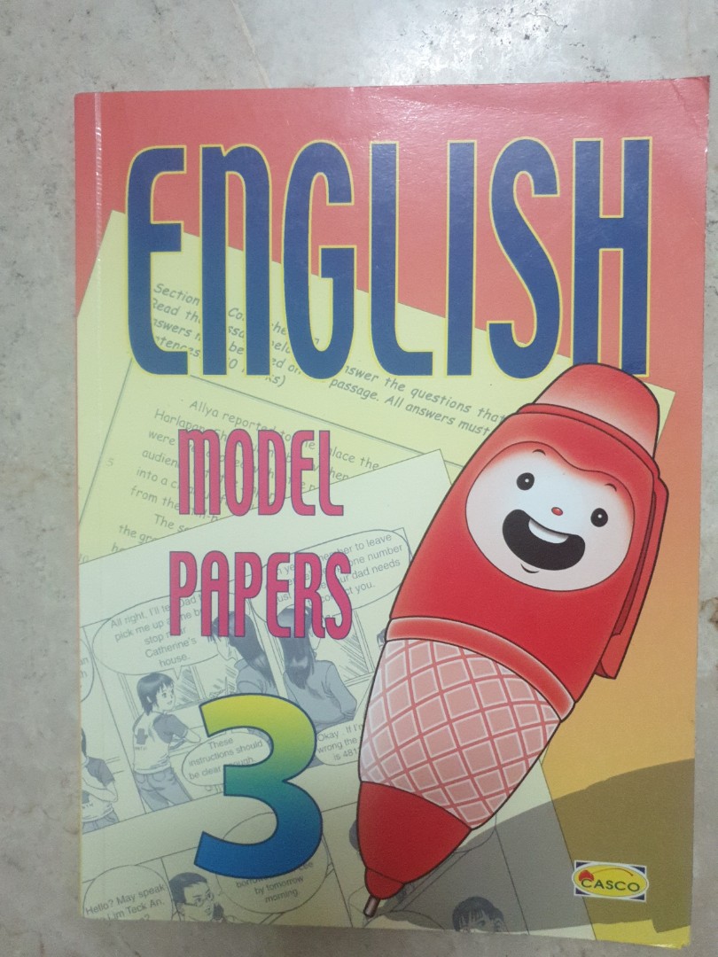 English Model Papers Primary 3 Casco, Hobbies & Toys, Books & Magazines ...