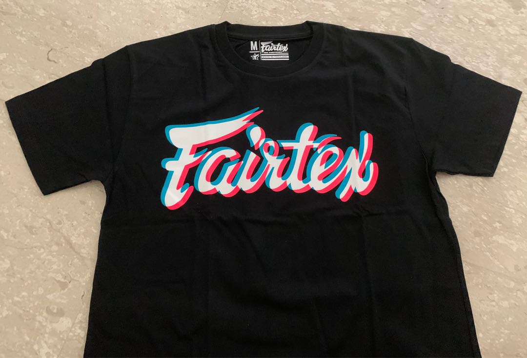 Fairtex Fight Gym 3D logo Tshirt, Men's Fashion, Tops & Sets, Tshirts ...