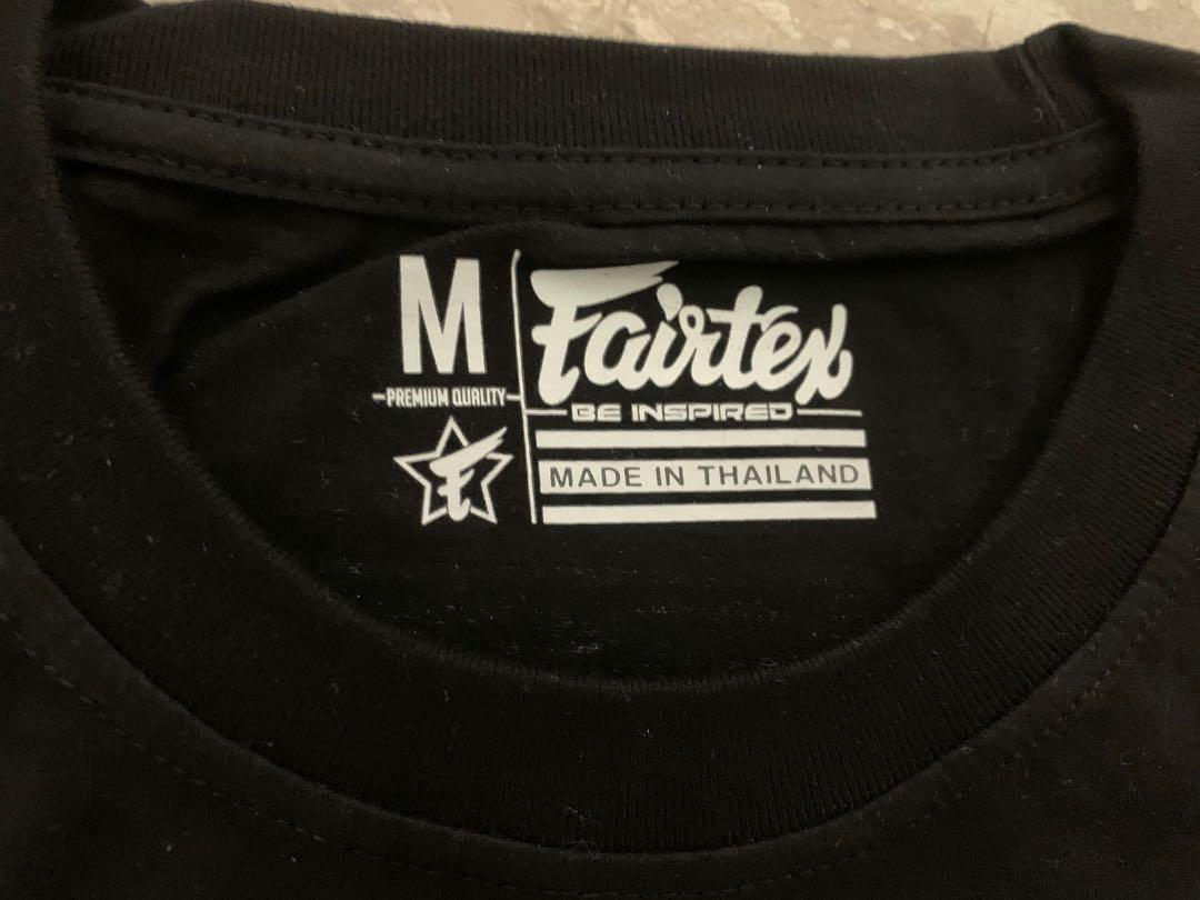 Fairtex Fight Gym 3D logo Tshirt, Men's Fashion, Tops & Sets, Tshirts ...