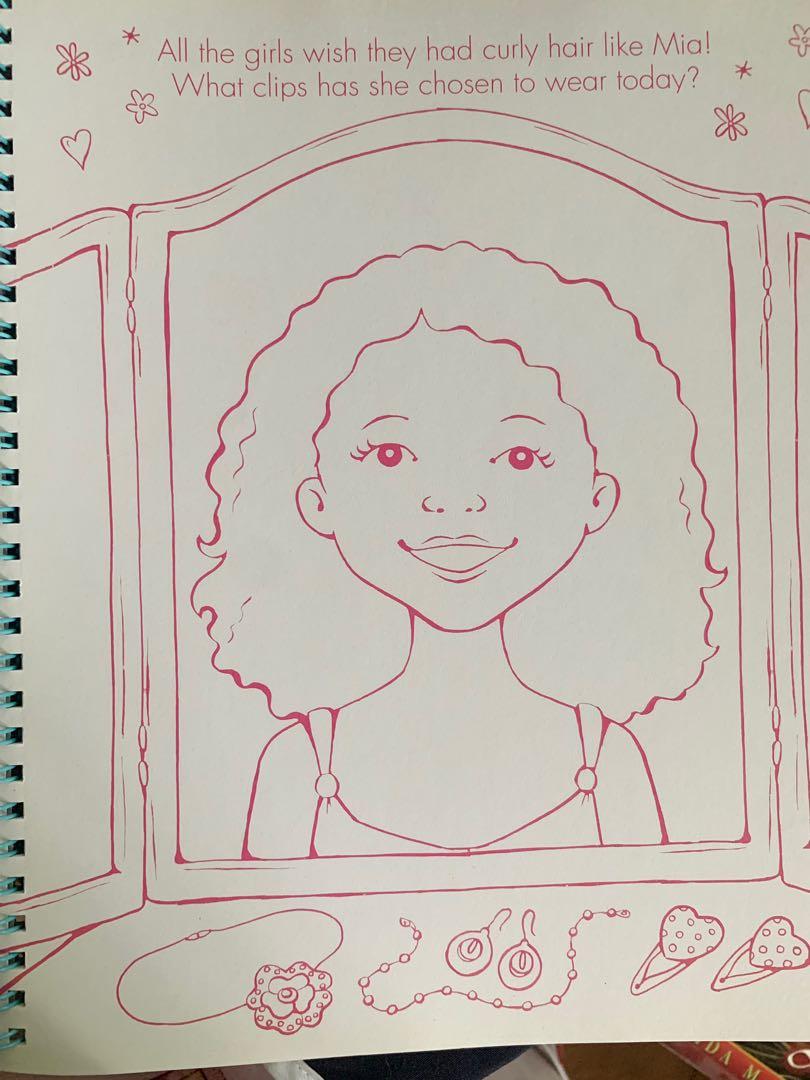 Fashion Show Coloring Book, Hobbies & Toys, Books & Magazines, Children ...