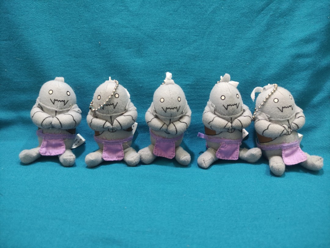 FMA Fullmetal Alchemist Alphonse Elric Square Enix Bandai Mini Plush ...