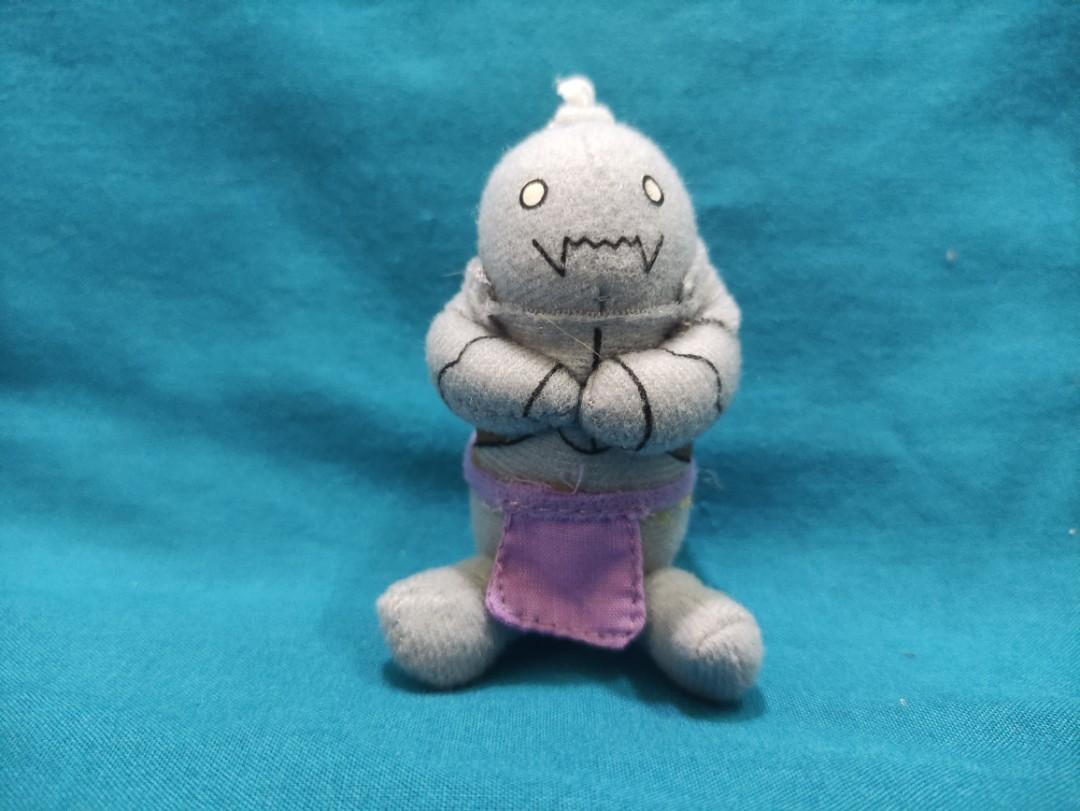 FMA Fullmetal Alchemist Alphonse Elric Square Enix Bandai Mini Plush ...