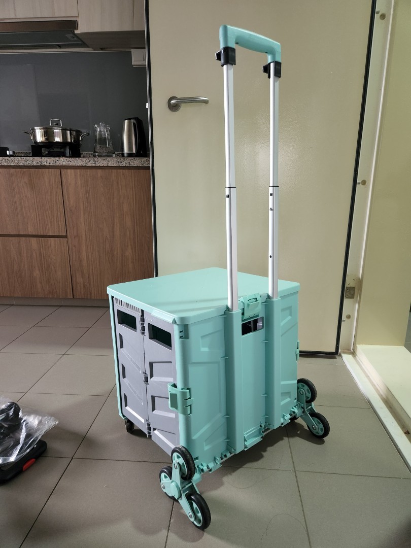 Foldable plastic trolley, TV & Home Appliances, Other Home Appliances ...