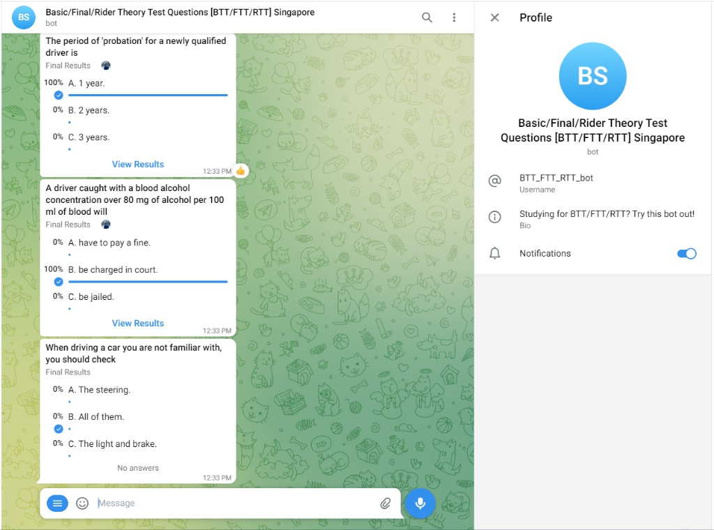 BTT + RTT + FTT Basic, Final, Rider Theory Test questions for free in ...