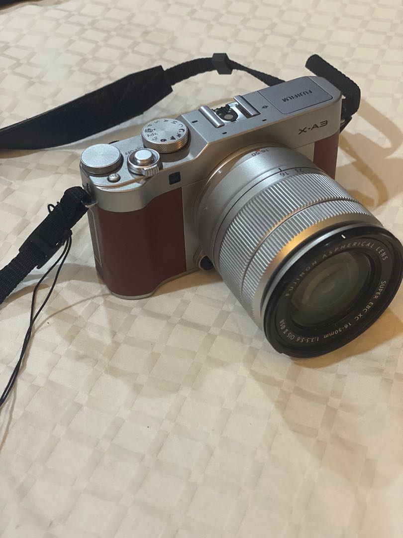 Fuji Film X-A3 Mirrorless Camera Interchangeable Lens, Photography ...