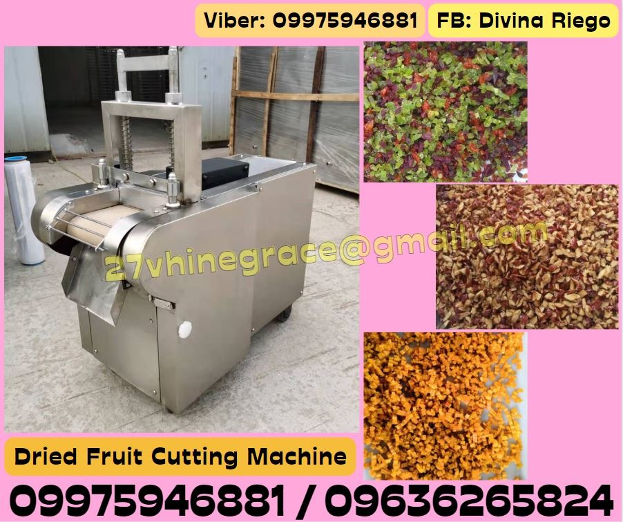 Full stainless steel Dried Fruit Cutting Machine, TV & Home Appliances ...