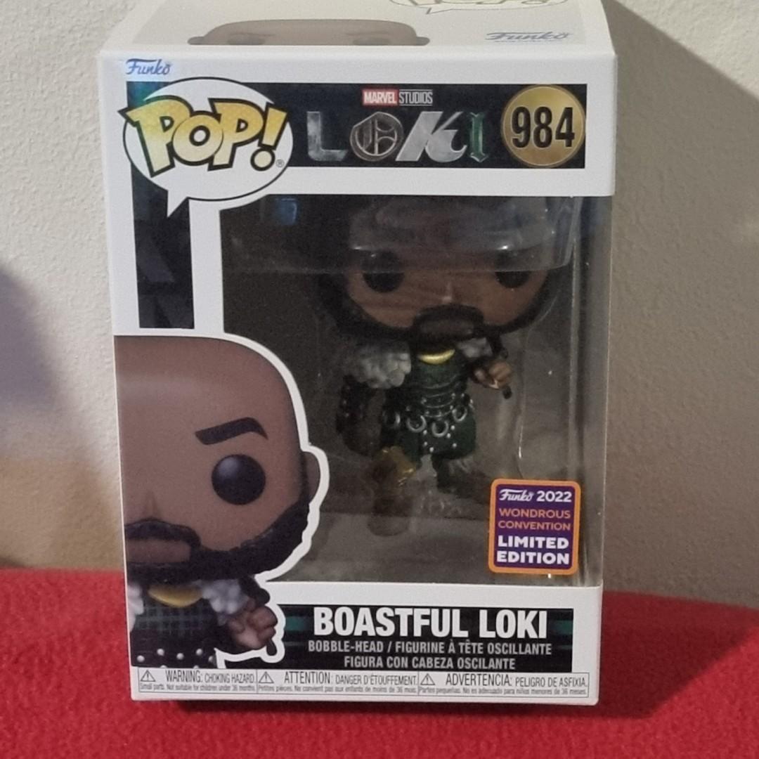 Funko Boastful Loki Exclusive, Hobbies & Toys, Toys & Games on Carousell