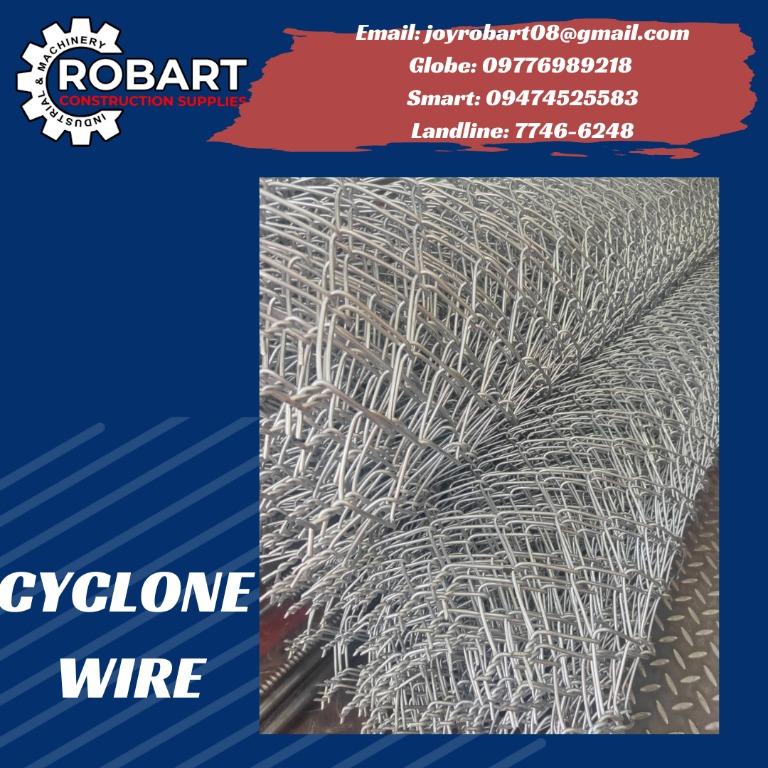 GALVANIZED CYCLONE WIRE, Commercial & Industrial, Construction Tools ...