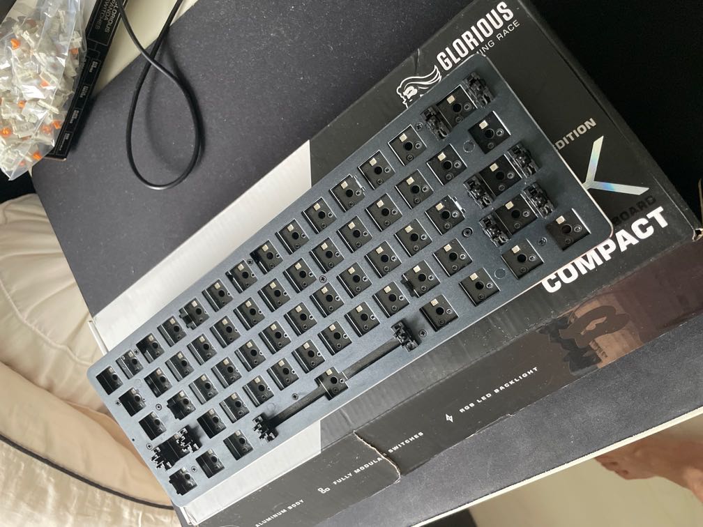 Glorious GMMK Compact Barebones Keyboard 60%, Computers & Tech, Parts & Accessories, Computer ...