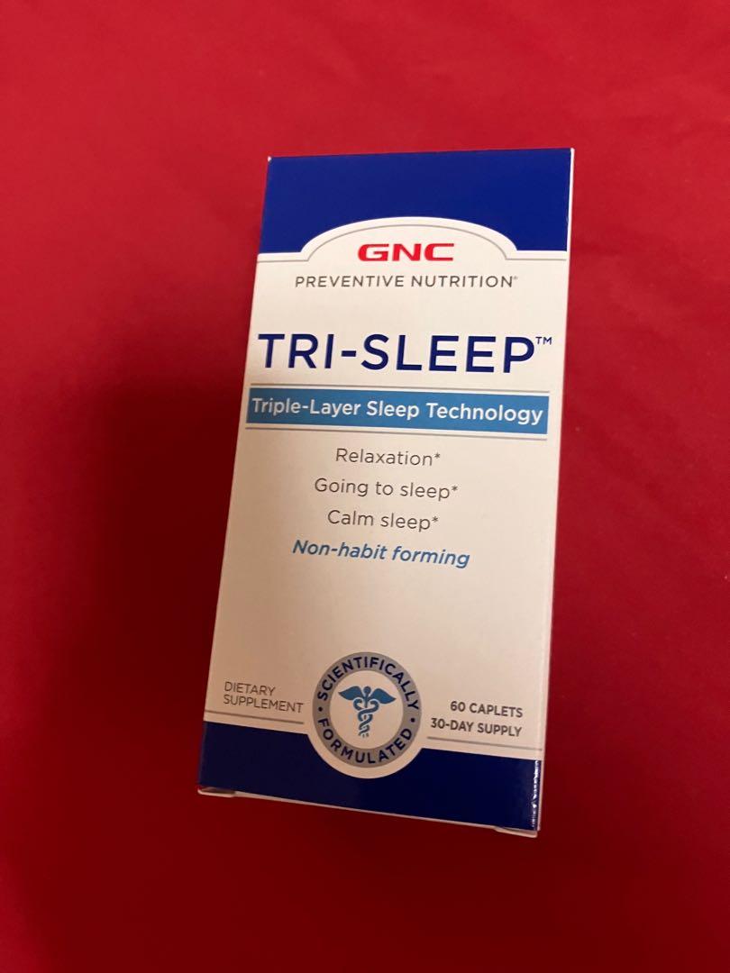 GNC Tri-Sleep with Saffron Extract (5 sold)), Health & Nutrition ...