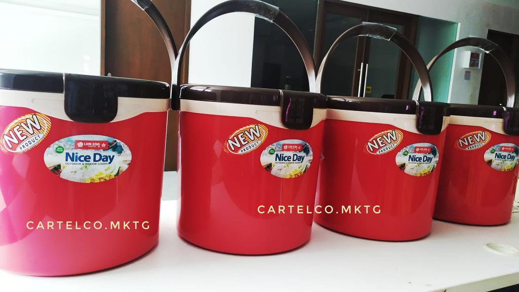 HANAMI RICE BUCKET , UNLI RICE BUCKET , FOR FOOD STALL , RESTAURANT USE ...