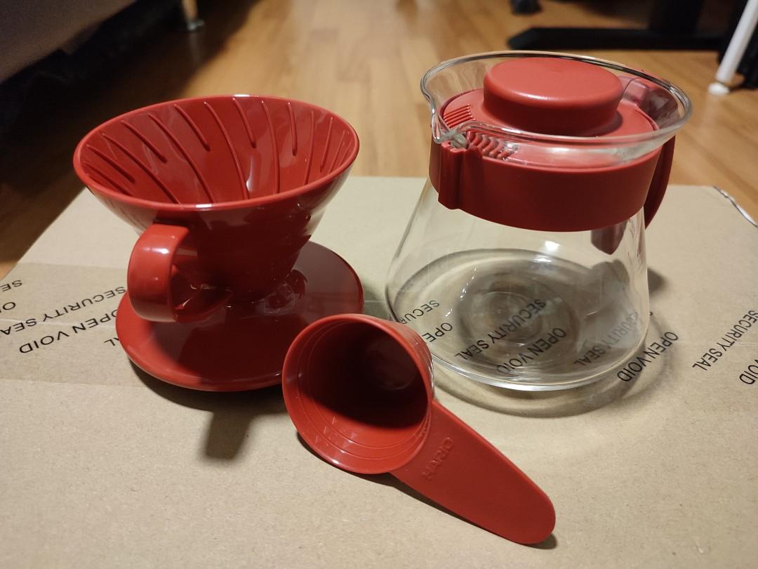 Hario V60 Drip Set 01, Furniture & Home Living, Kitchenware & Tableware ...