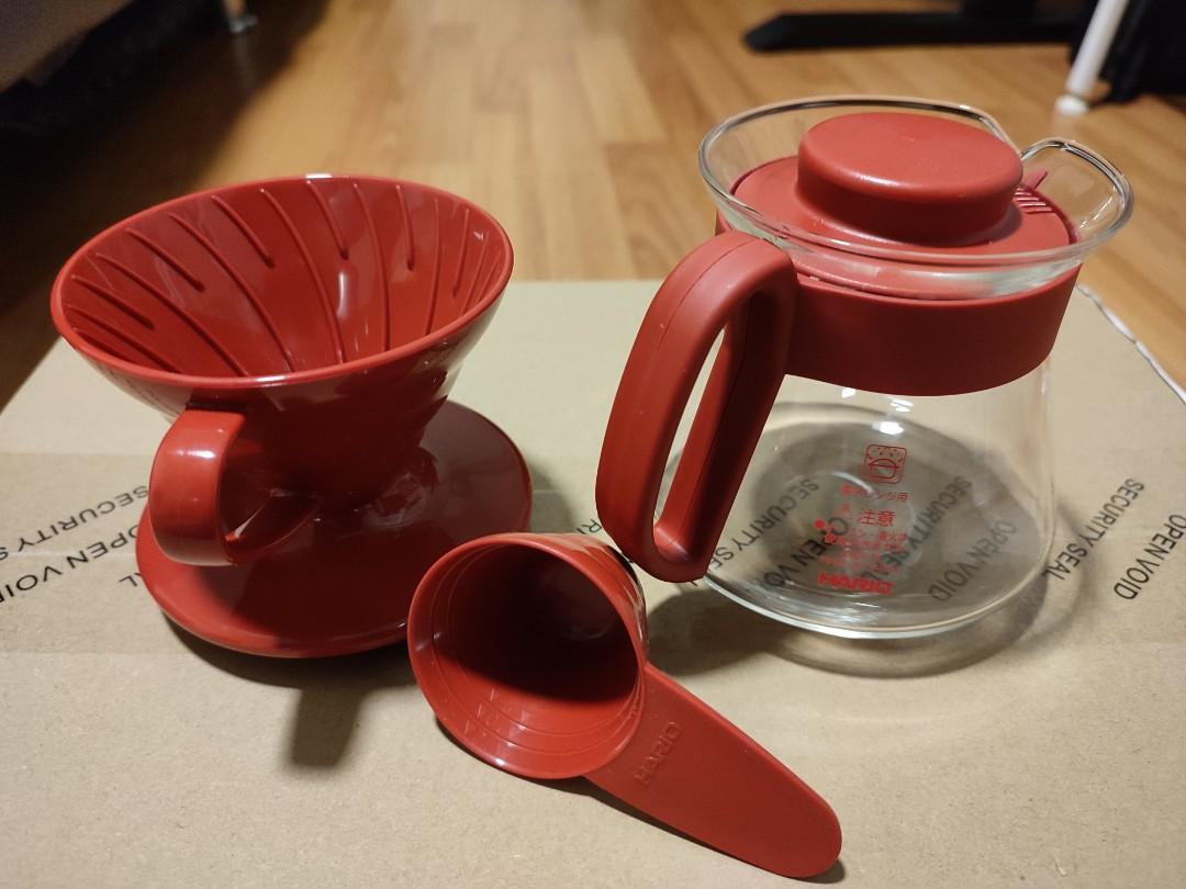 Hario V60 Drip Set 01, Furniture & Home Living, Kitchenware & Tableware ...