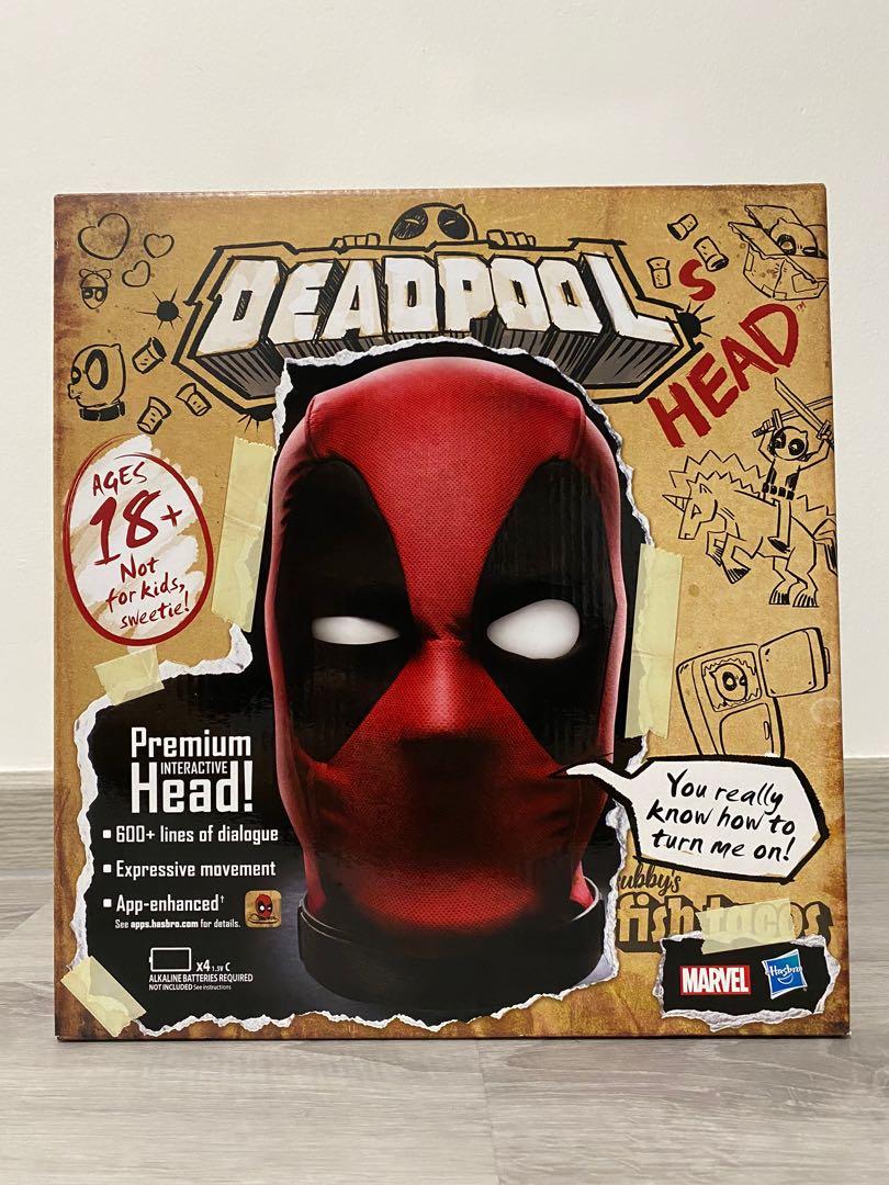 HASBRO Deadpool Interactive Head, Hobbies & Toys, Toys & Games on Carousell