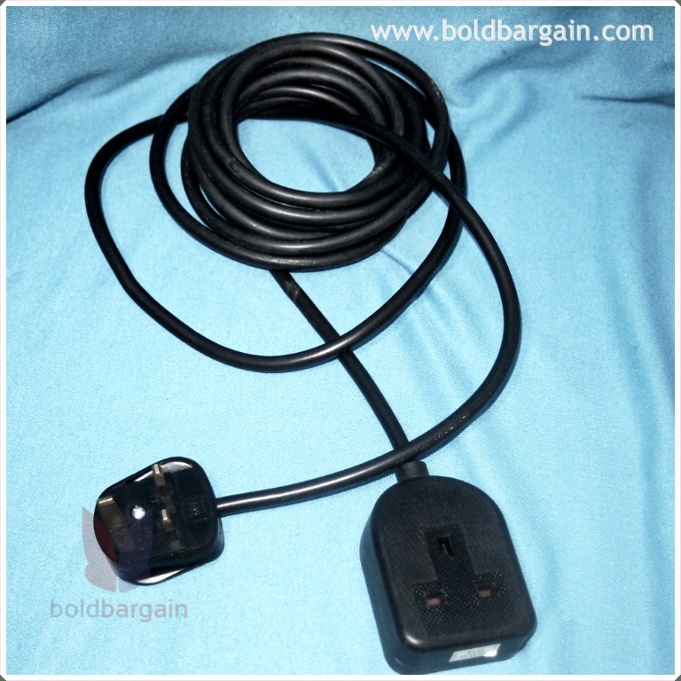 High Quality Heavy Duty Single Prong Socket Extension 3 pin Plug with 4 ...