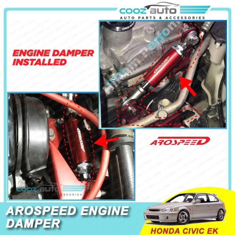 Honda Civic EK Arospeed Racing Engine Torque Damper, Auto Accessories ...