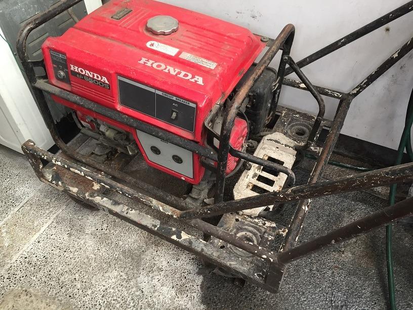 Honda EP6500S Generator Genset with custom wheeled push cart ...