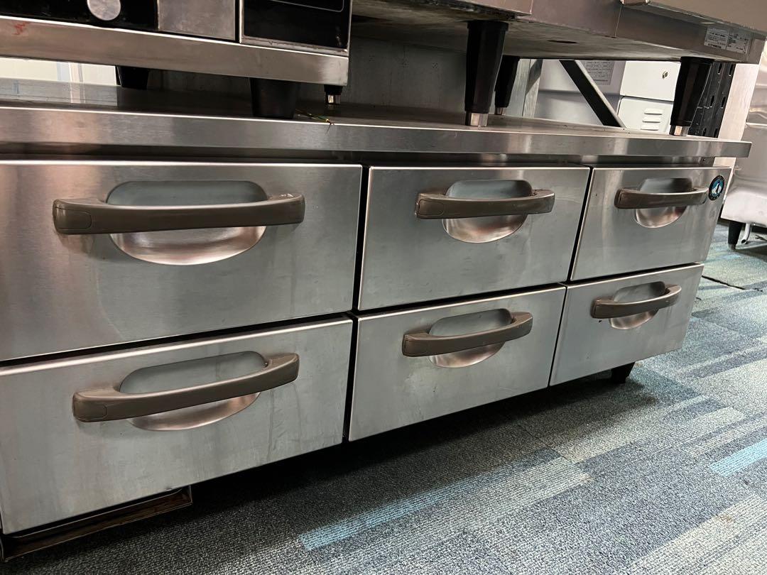 Hoshizaki 6 Low Drawer Undercounter Refrigerator/Chef base drawer chiller RTL188MASD, TV & Home ...