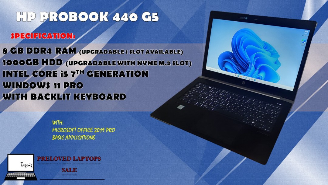 HP PROBOOK 440 G5, Computers & Tech, Laptops & Notebooks on Carousell