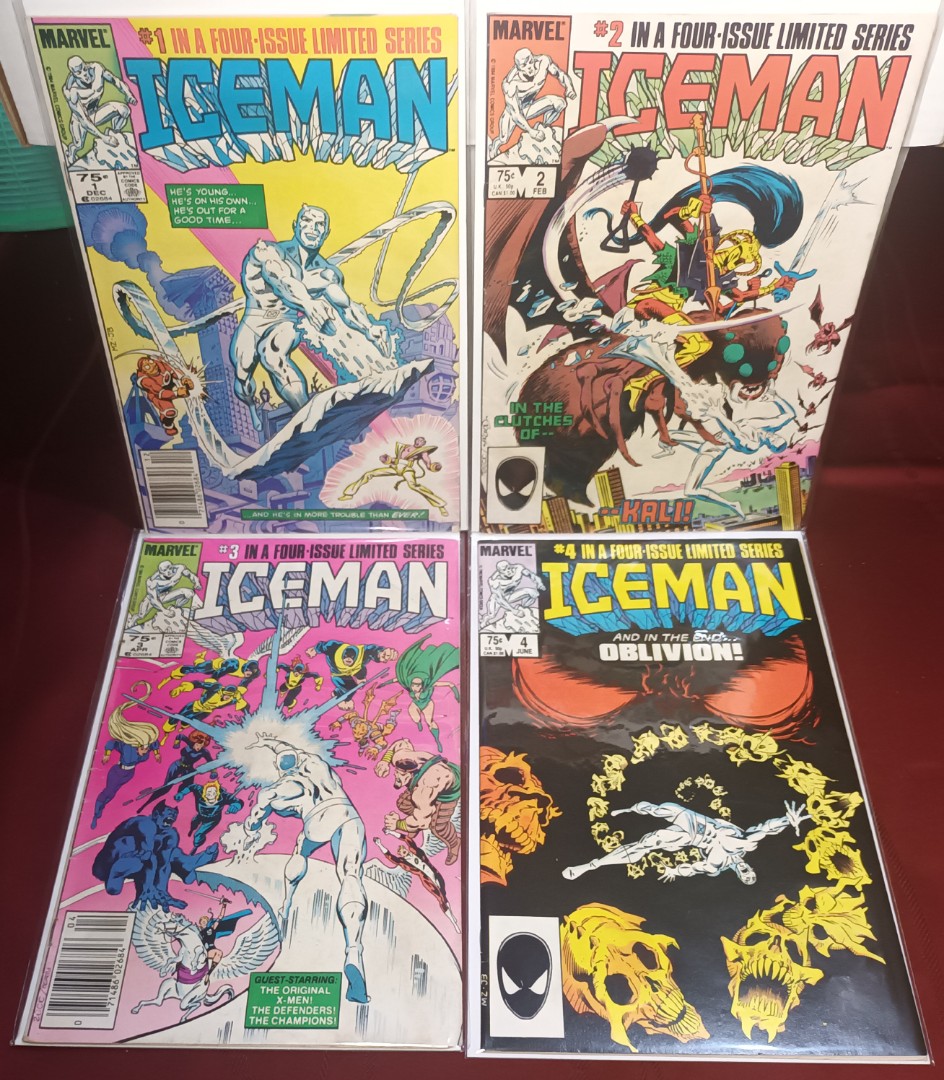 Iceman Limited Series, Hobbies & Toys, Books & Magazines, Comics ...