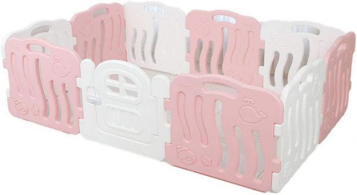 IFAM Shell Baby Play Yard & Door & Yelly Sound Mat, Babies & Kids ...