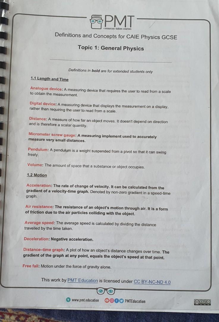 IGCSE physics, Hobbies & Toys, Books & Magazines, Assessment Books on ...