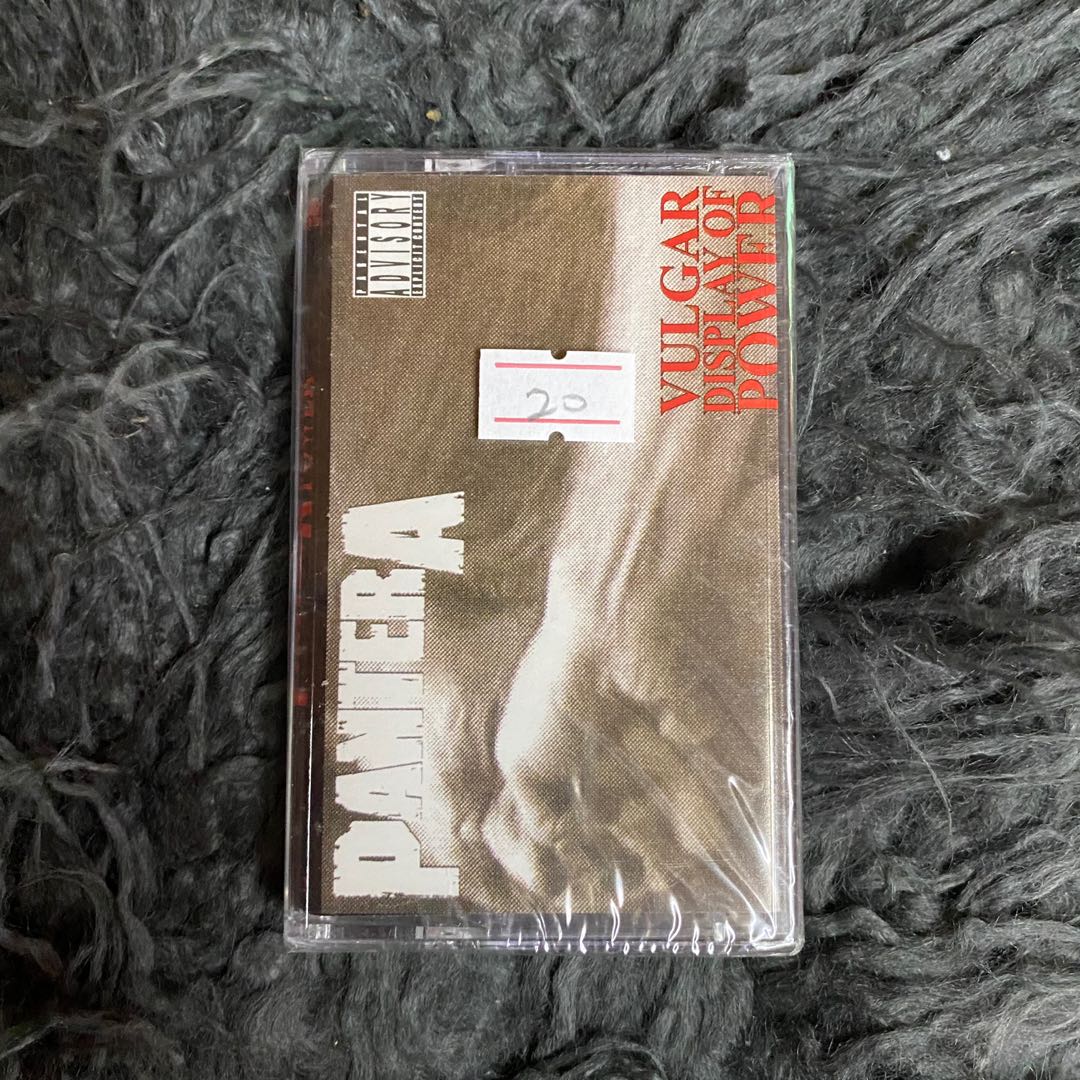KASET PANTERA Vulgar display of power, Hobbies & Toys, Music & Media ...