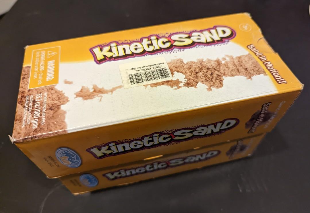 Kinetic Sand X 2 boxes, Hobbies & Toys, Stationery & Craft, Handmade ...