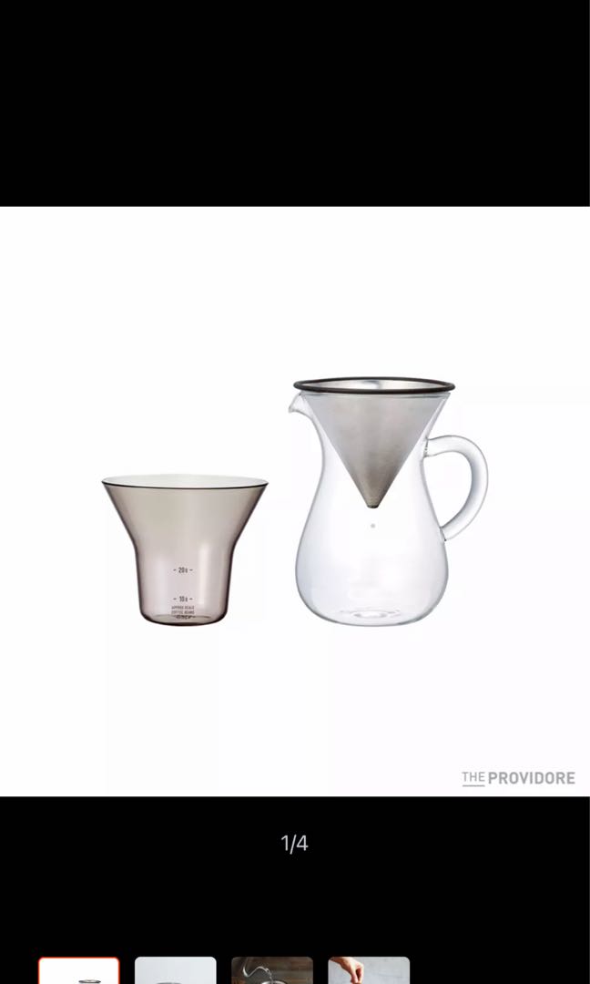 Kinto Stainless Filter Coffee Carafe Set, TV & Home Appliances, Kitchen ...