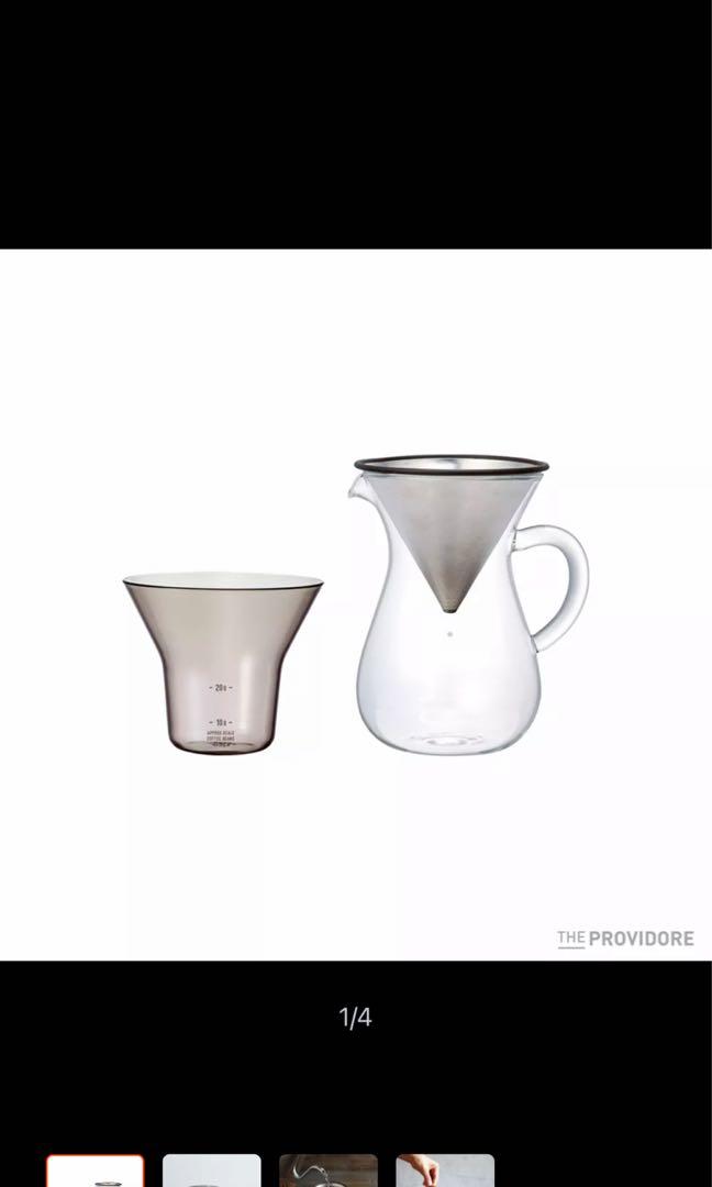 Kinto Stainless Filter Coffee Carafe Set, TV & Home Appliances, Kitchen ...