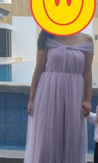 Lavender Infinity Dress, Women's Fashion, Dresses & Sets, Evening ...