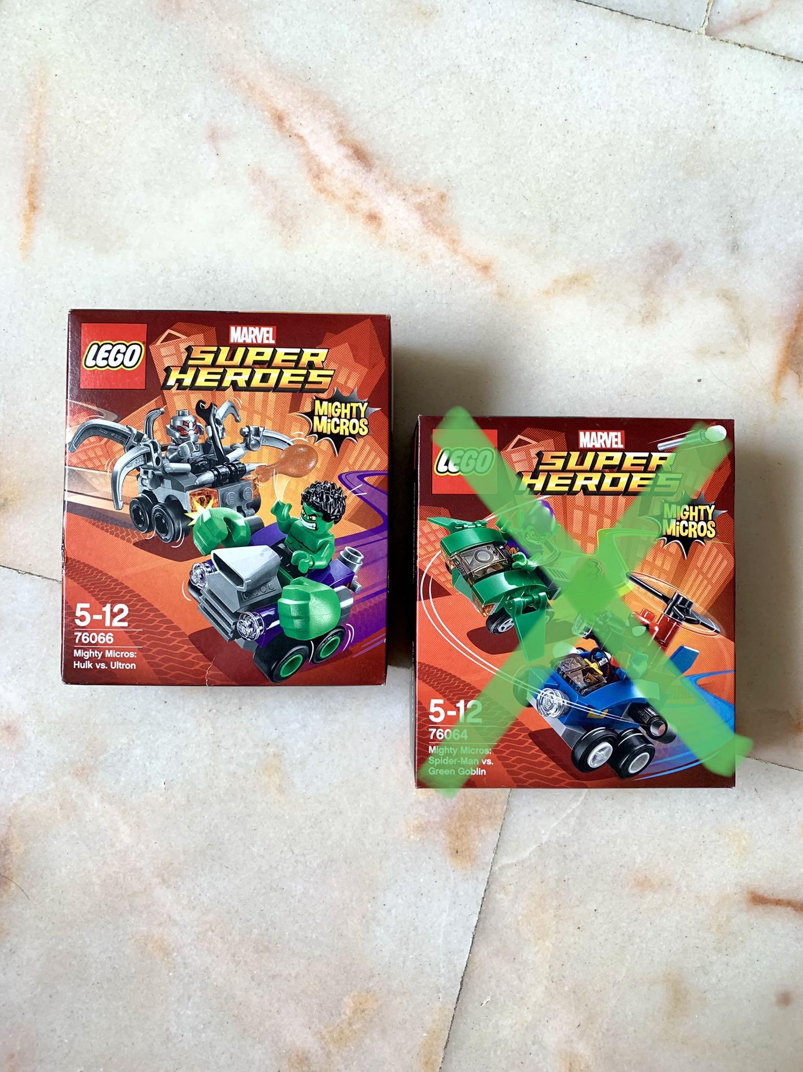 LEGO Marvel Superheros Mighty Micros 76066 (BNIB), Hobbies & Toys, Toys ...