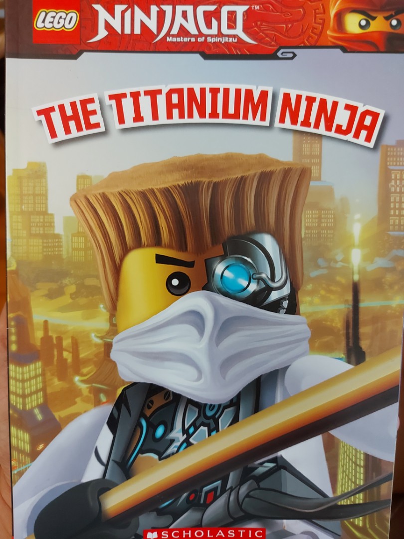 Lego Ninjago The Titanium Ninja book 32 pages, 興趣及遊戲, 書本 & 文具, 小說及非小說 ...