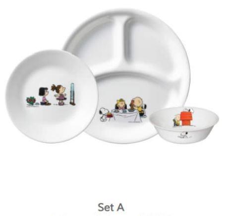 Limited Edition Peanuts & Snoopy Corelle Dinnerware, Furniture & Home ...