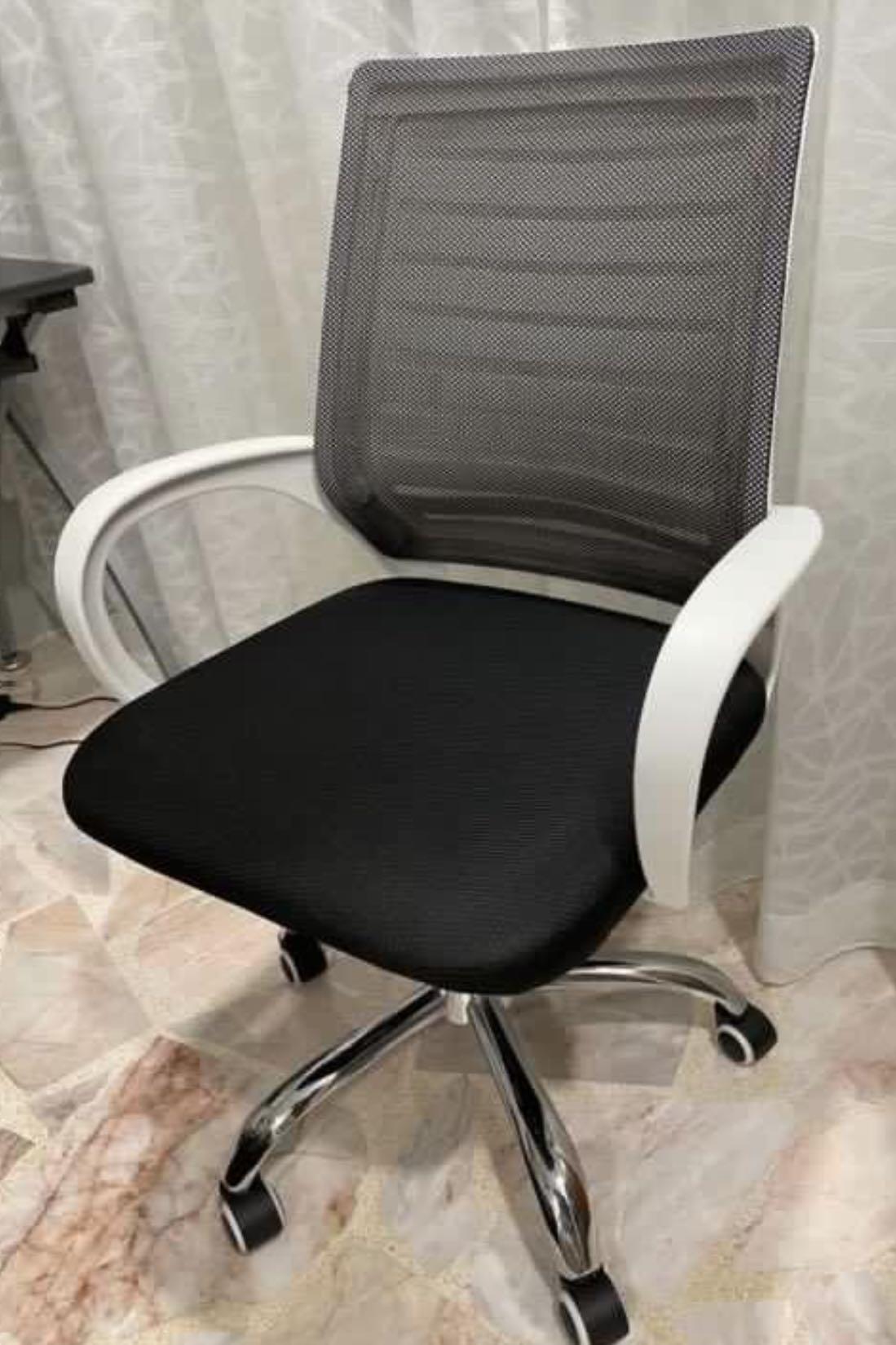 Study Computer Printer Table & Office Chair Set, Furniture & Home ...