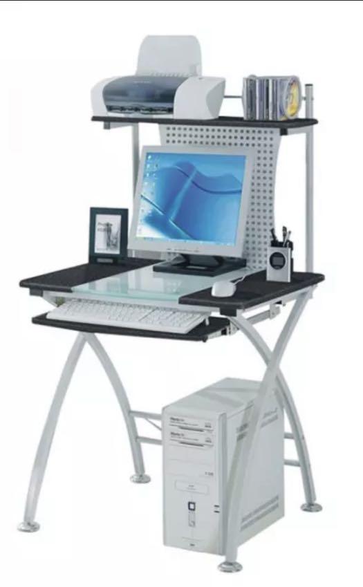 Study Computer Printer Table & Office Chair Set, Furniture & Home ...