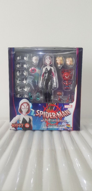 Mafex Spider-man Into The Spider-verse Gwen Stacy Spider-gwen Spiderman 