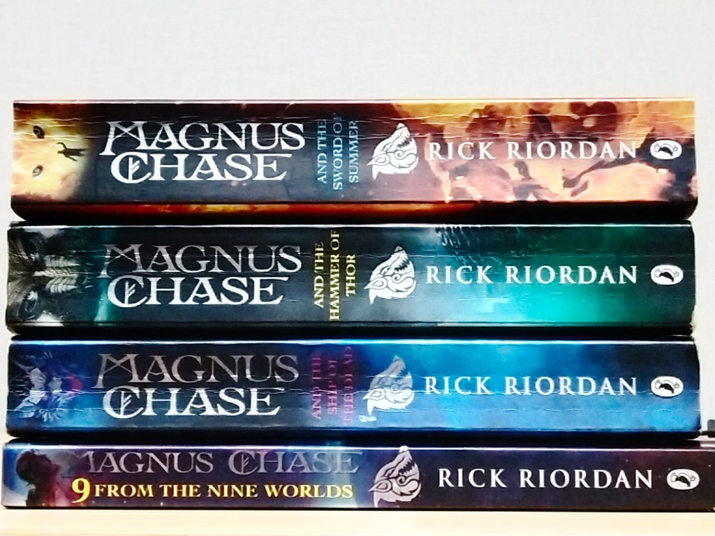 Magnus Chase (book 1-4), Hobbies & Toys, Books & Magazines, Fiction ...