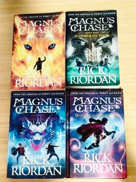 Magnus Chase (book 1-4), Hobbies & Toys, Books & Magazines, Fiction ...