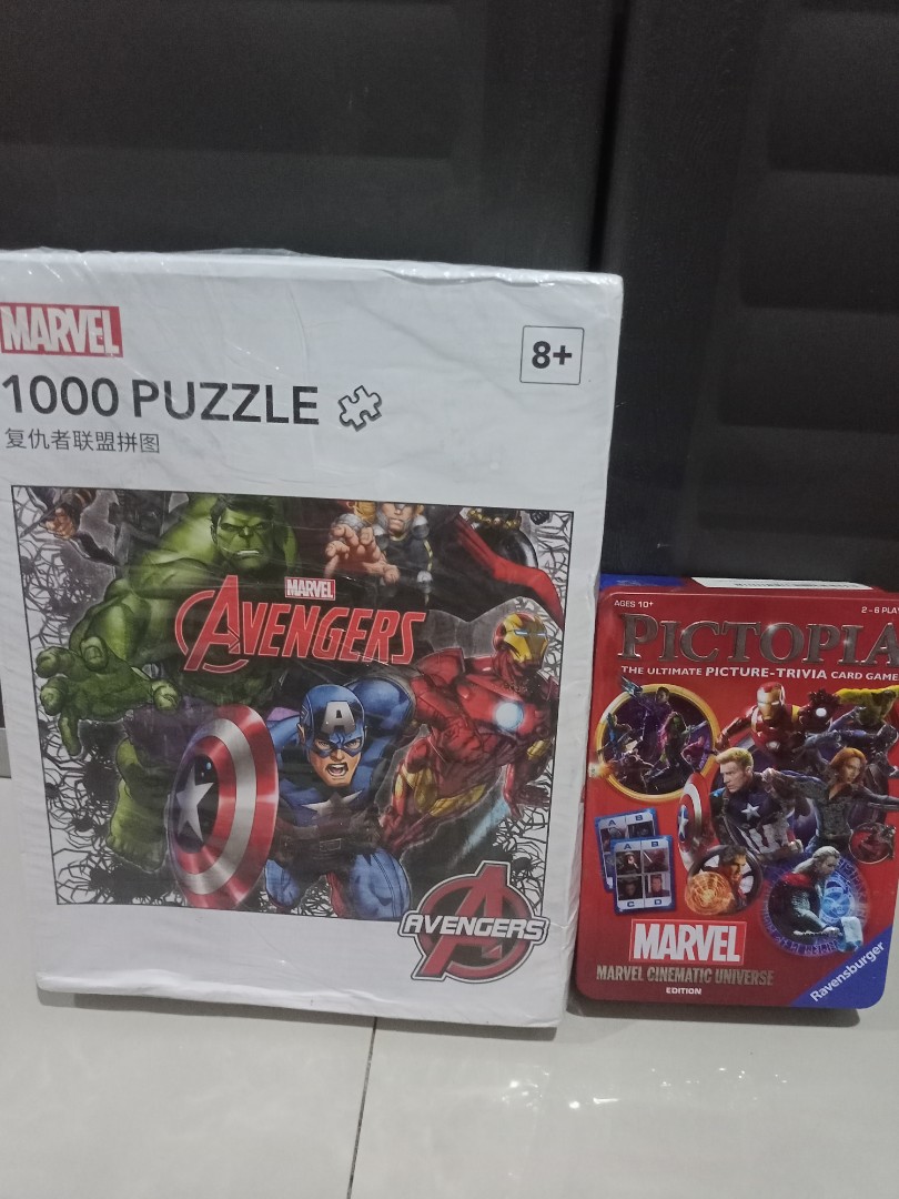 MARVEL PUZZLE AND PICTOPIA(ORIGINAL), Hobbies & Toys, Toys & Games on ...