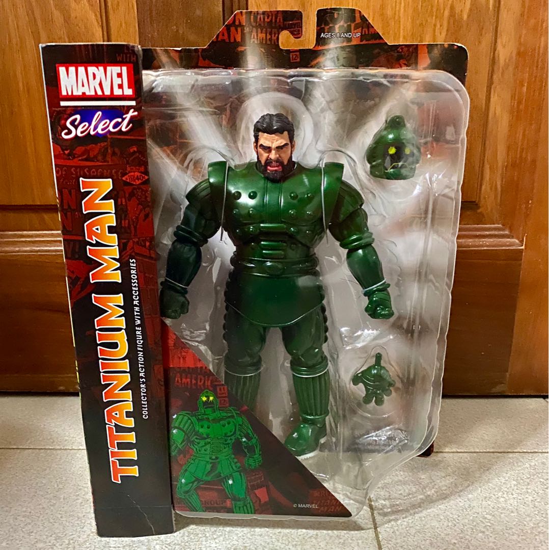 Marvel select titanium man, Hobbies & Toys, Toys & Games on Carousell