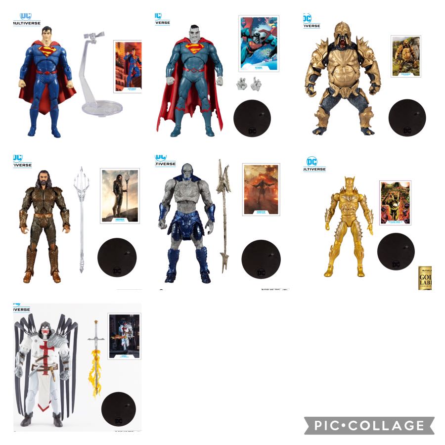 McFarlane Toys DC Multiverse DC Rebirth Superman, DC Rebirth Bizarro ...