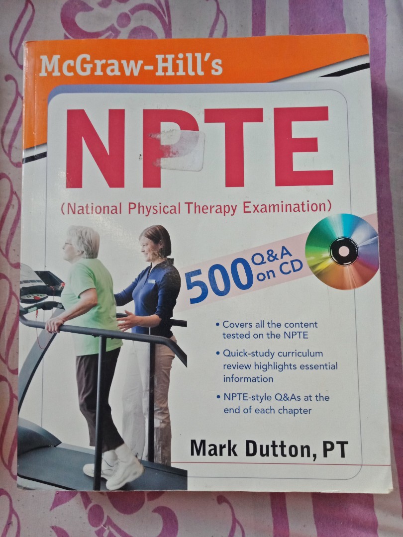 McGraw-Hills NPTE (National Physical Therapy Examination), Hobbies ...