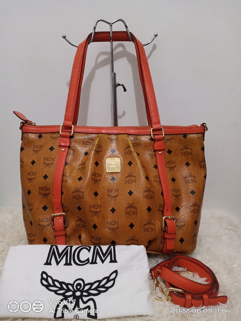 MCM 2 way, Luxury, Bags & Wallets on Carousell